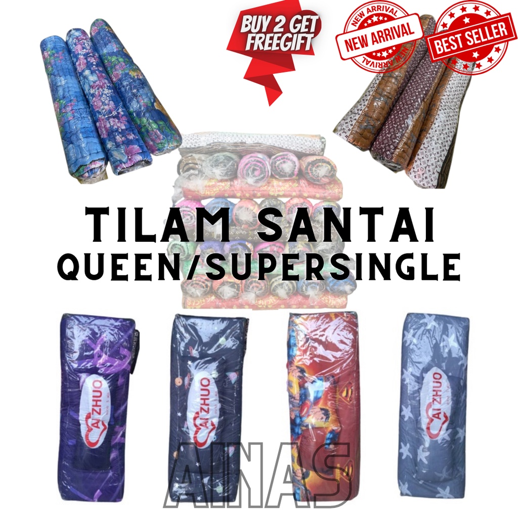 TILAM KEKABU{QUEEN}& SPAN{QUEEN/SUPERSINGLE} SANTAI VIRAL [READY STOCK ...