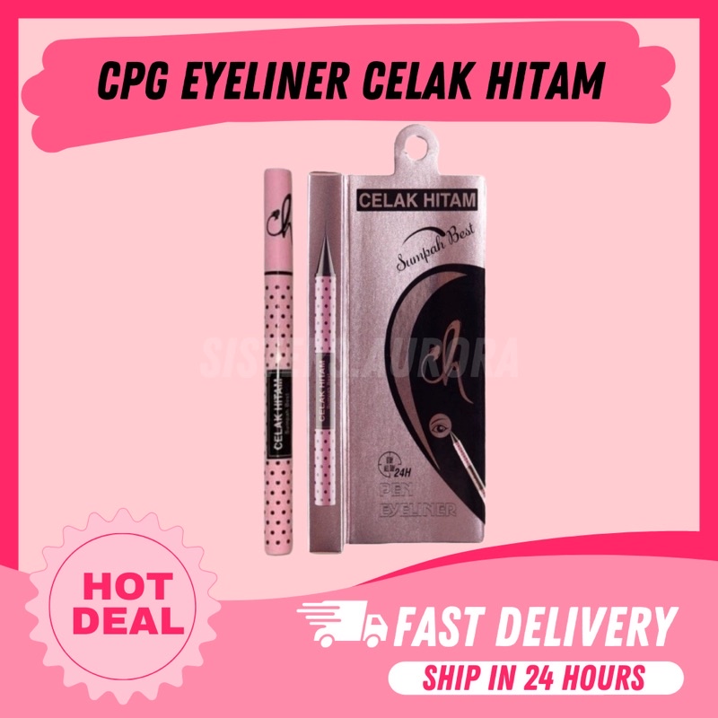 EYELINER CELAK HITAM BY CPG ORIGINAL HQ 💯 | Shopee Malaysia
