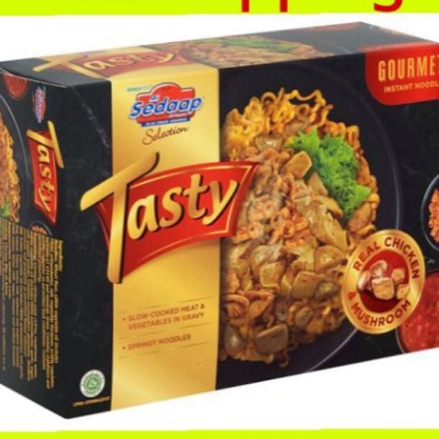 🔥 LOWEST PRICE🔥MEE SEDAP TASTY (REAL CHICKEN AND MUSHROOM) | Shopee ...