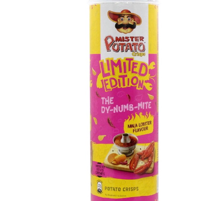 Mr Potato Crisps MALA Lobster Limited Edition (150g) | Shopee Malaysia