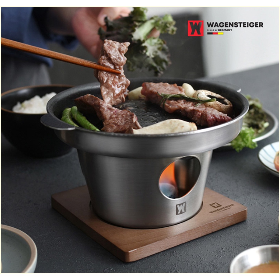 [Germany] All Stainless Mini Brazier feuerschale Korean BBQ Grill ...
