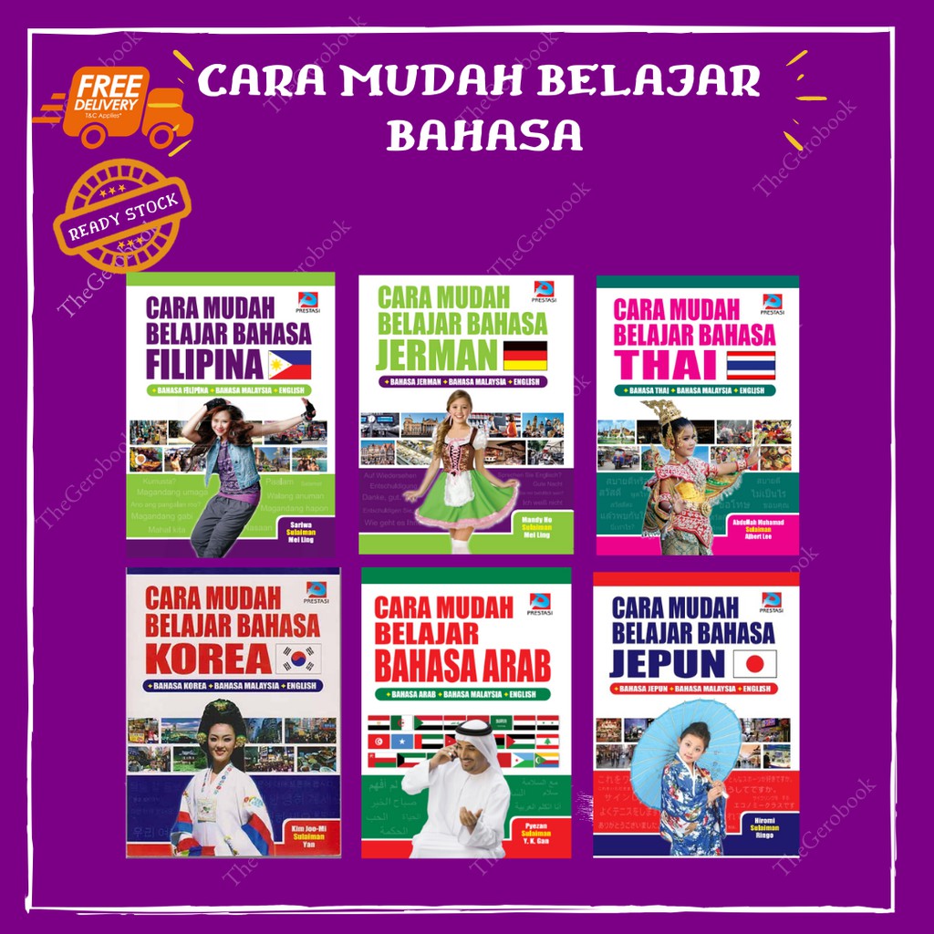 Cara Mudah Belajar Mandarin | Bahasa Arab | Jerman | Jepun | Korea ...
