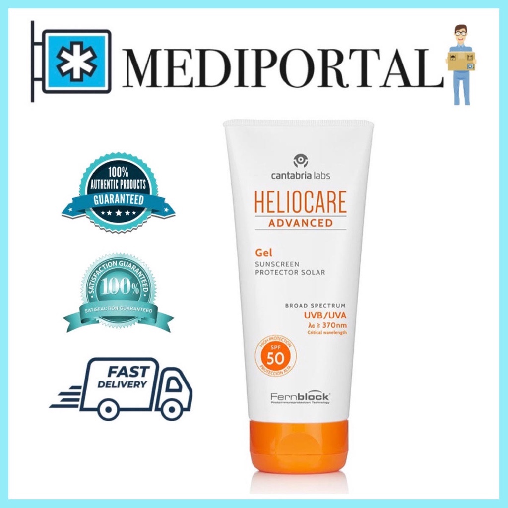 Mediportal Heliocare Sunblock Advanced Gel SPF 50 (50ml) | Shopee Malaysia