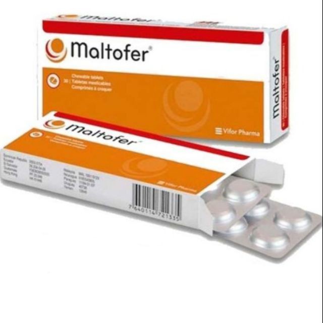 MALTOFER FOL CHEWABLE TAB 30'S (IRON) | Shopee Malaysia