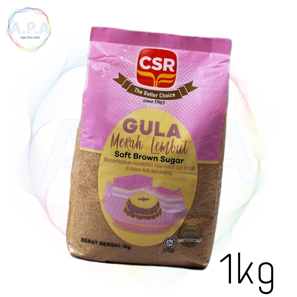 CSR Soft Brown Sugar 1kg | Shopee Malaysia
