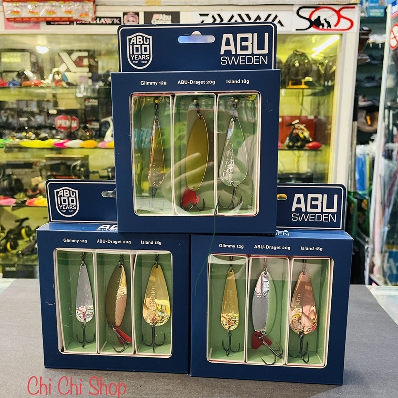 Abu garcia sweden 100 years limited edition Retro Spoon 3 - pack abu ...