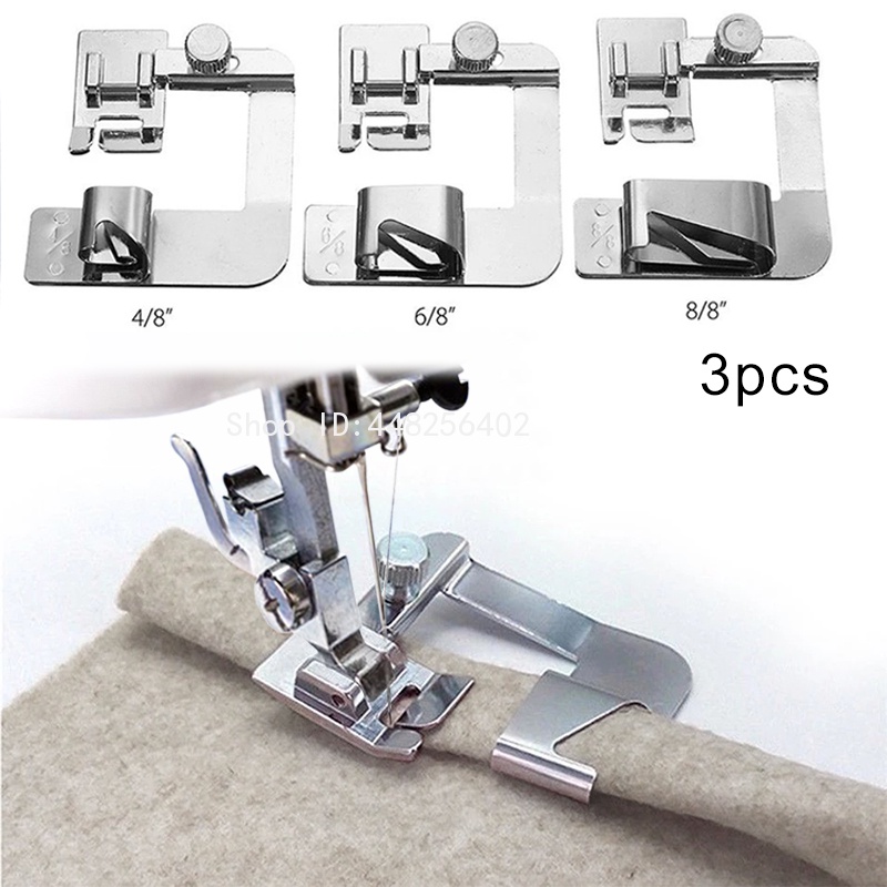 Home Sewing Machine Presses 3pcs Singer Machine Feet Set Janome ...