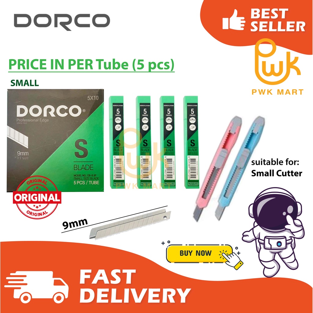 DORCO Cutter Blade -Small 9mm🔥 READY STOCK 🔥 | Shopee Malaysia