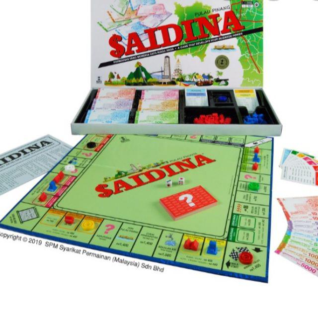 ORIGINAL SPM Boardgames- Sahibba Saidina Standard Hill & Beach Bolabola ...