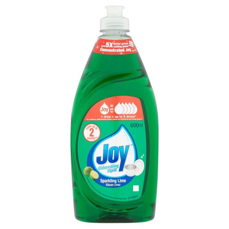 BEST BUY !!! Joy Hand Kitchen Dishwash Liquid Bottle - Lemon 485ML x 4 ...