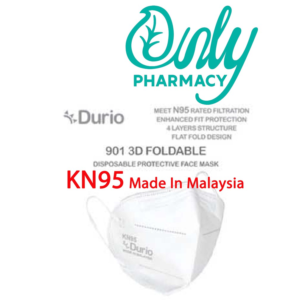 Durio 901 3D KN95 Foldable Protective Face Mask - 1pcs (KN95 Face Mask ...
