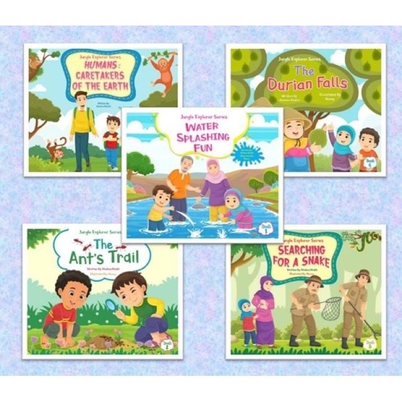 Jungle Explorer Book Series | Shopee Malaysia