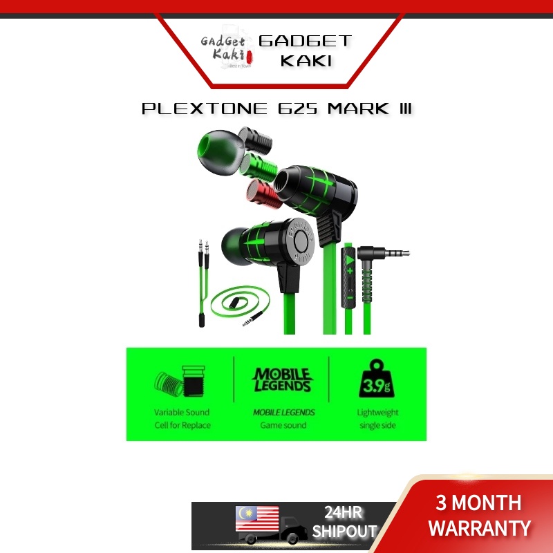 PLEXTONE G25 Noise Reduction Magnetic In Ear Earphone With Mic Earphone ...