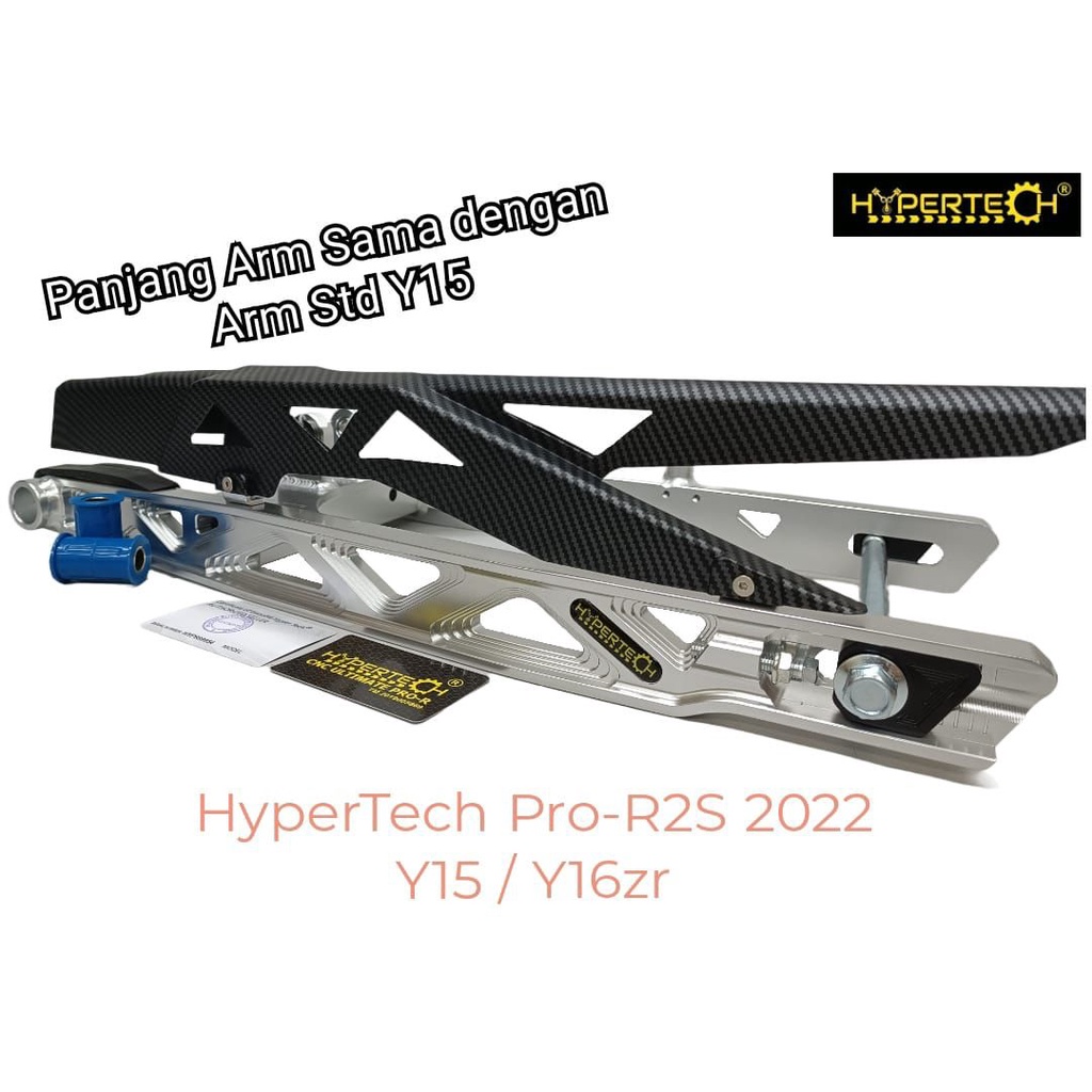 HYPERTECH CNC ULTIMATE PRO-R2S SWING ARM Y15 Y16 (SAMA PANJANG STANDARD ...
