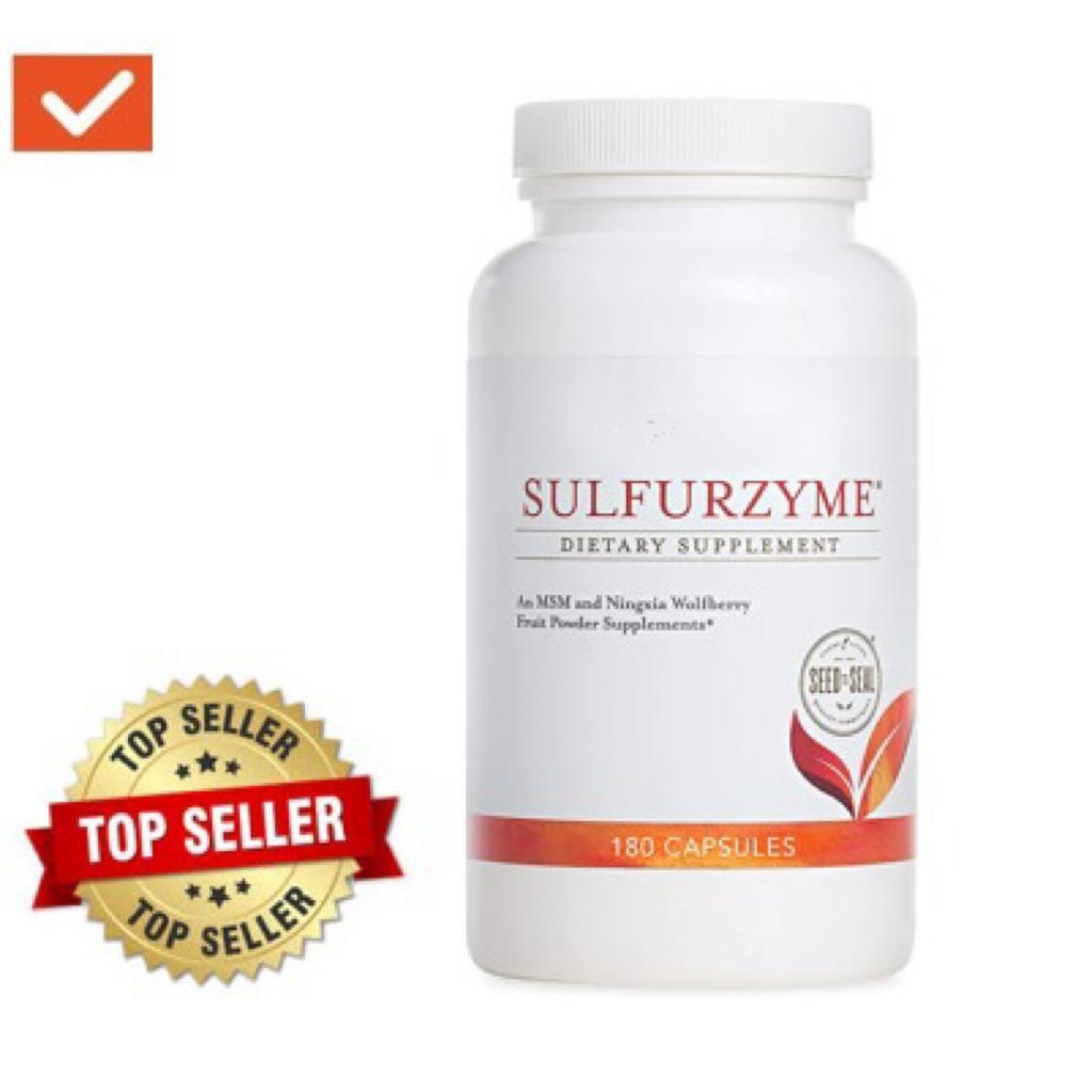 *ORIGINAL* Young Livings Sulfurzyme / Sul4zyme Capsules 180ct | Shopee ...