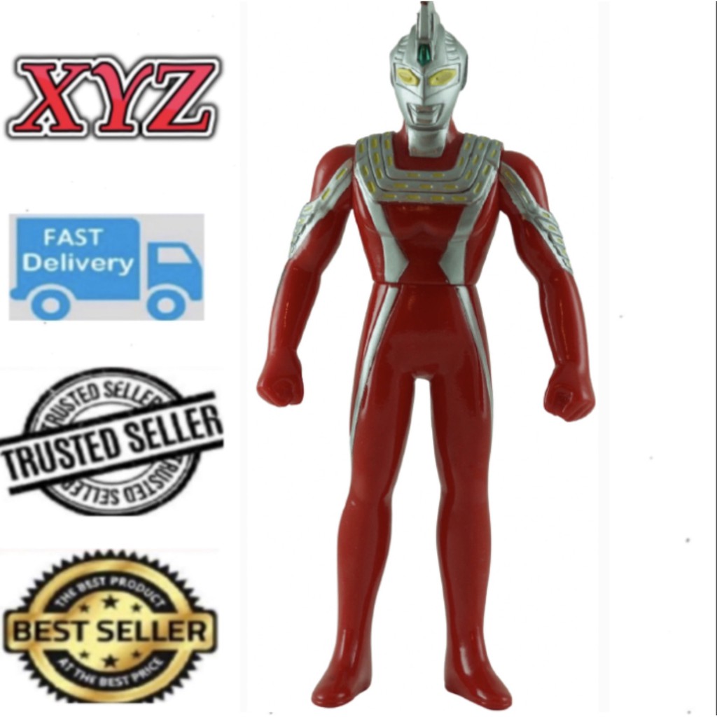 Ultraman Ultraseven 21 Sofubi Toy Figure Original Bandai (100% Ready ...