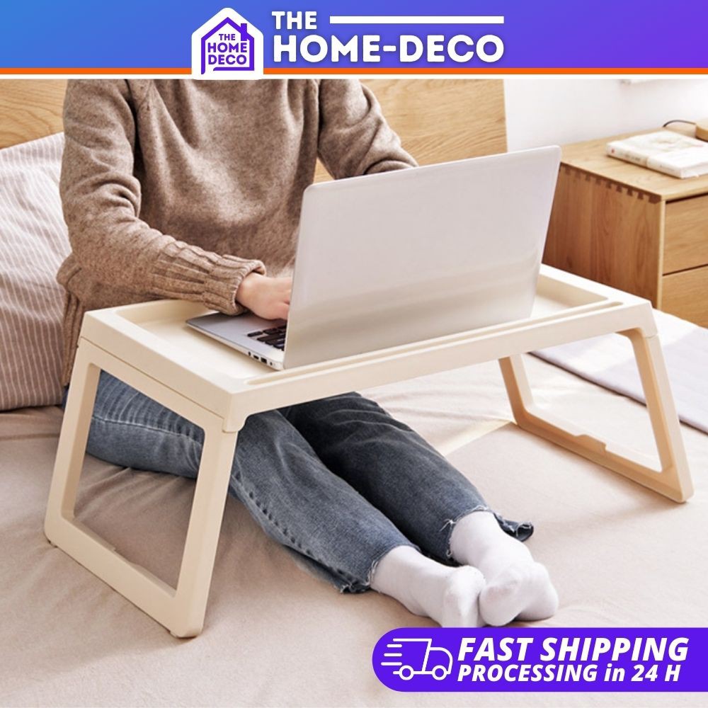 Multifunction Portable High Impact Plastic Foldable Laptop Table Bed ...
