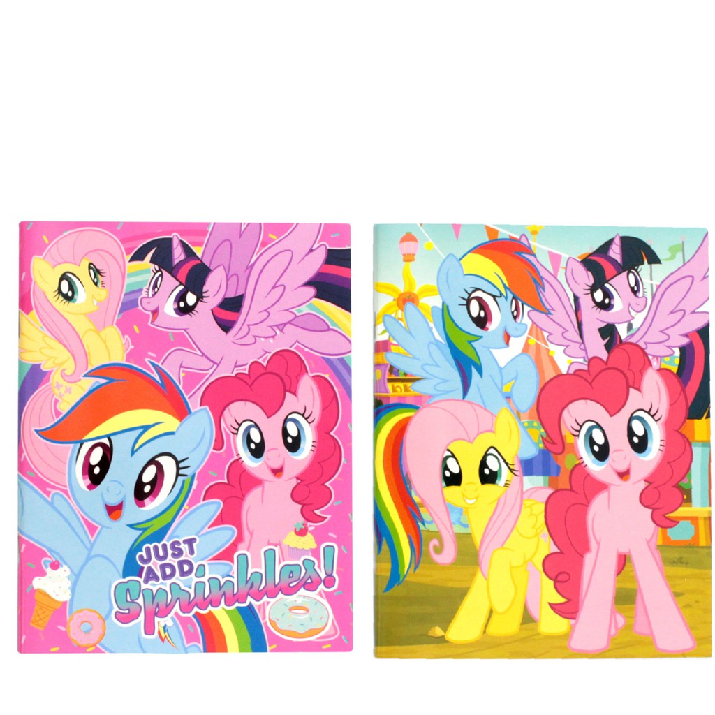 🌈 My Little Pony Sprinkles School Exercise Book Set / Set Buku Latihan ...