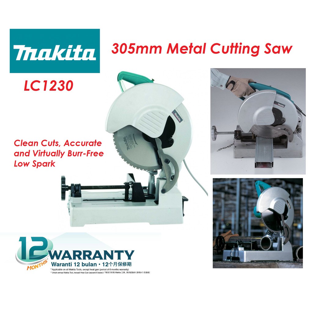 Makita LC1230 (12-inch / 305mm) Portable Cold Metal Cut Saw | Shopee ...