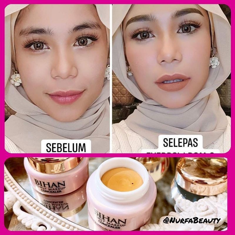 💥 ORIGINAL HQ💥 READY STOCK CONCEALER BGM BY BIHAN GIRLY MEKAP + FREE ...