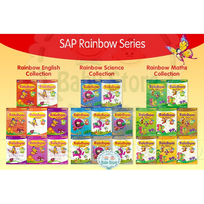 SAP Rainbow Kindergarden English /Science/ Maths | Shopee Malaysia