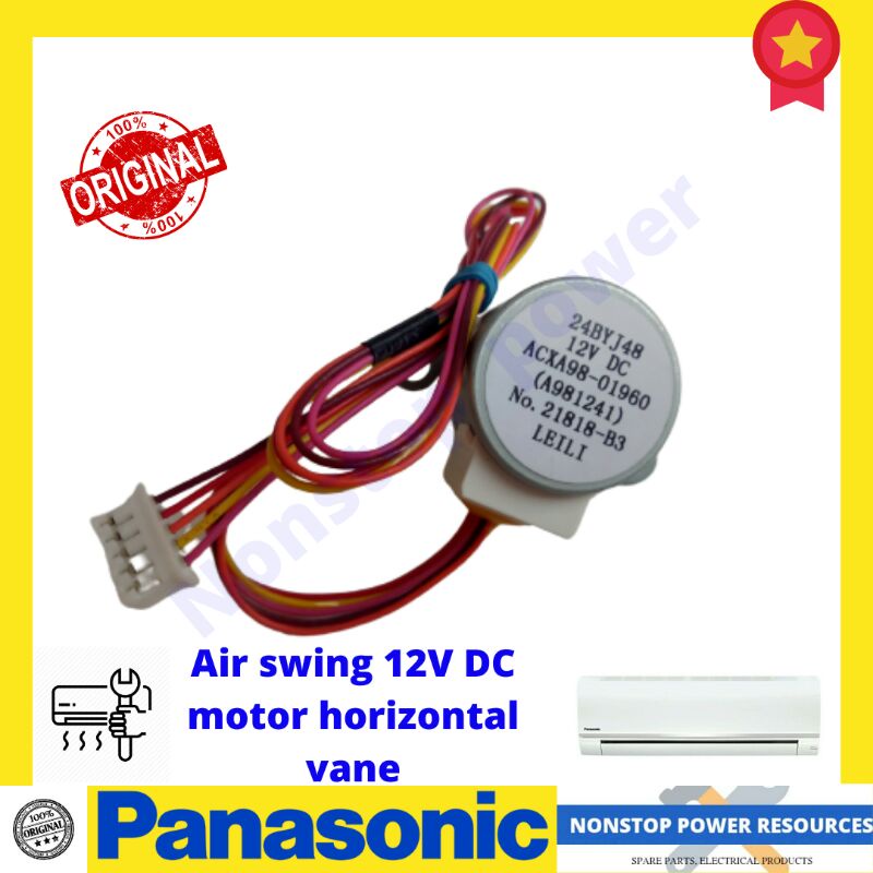 PANASONIC Original Air Swing Motor Wall Mounted Air cond Air Swing ...