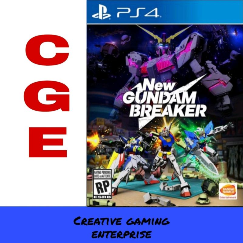 (Clearance) PS4 New Gundam Breaker (Eng)(New & Sealed) | Shopee Malaysia