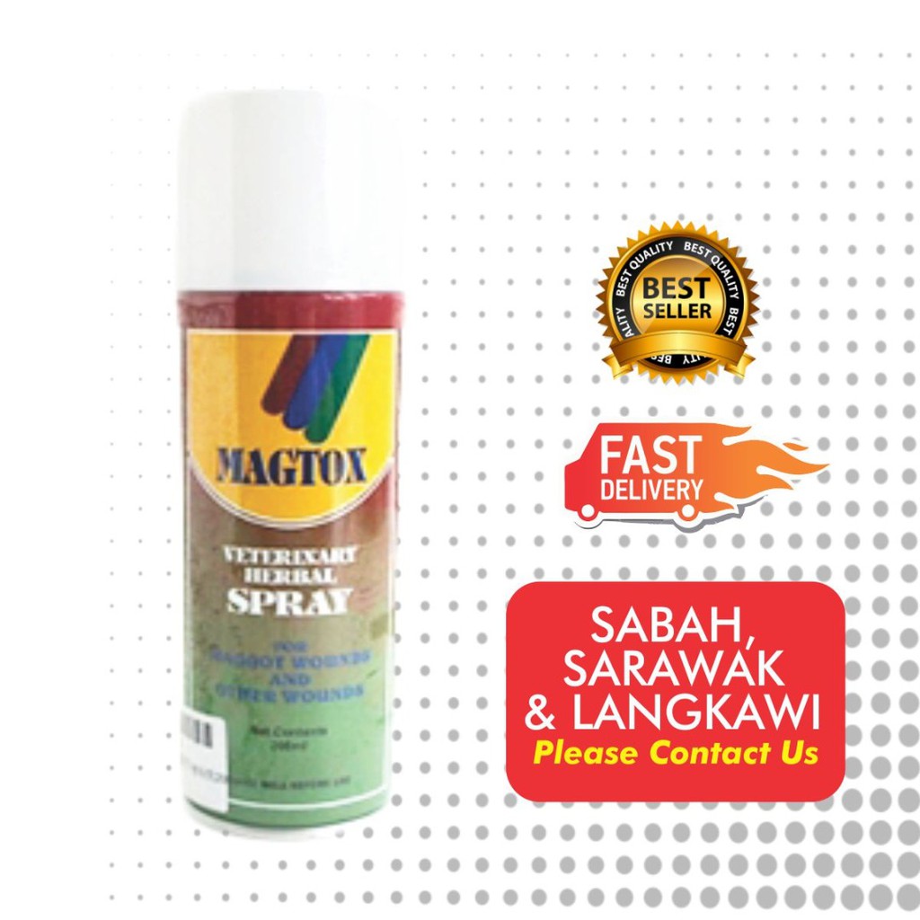 🔥Best Buy🔥 VETERINARY HERBAL SPRAY MAGTOX 400ML | WOUND SPRAY MAGGOT ...