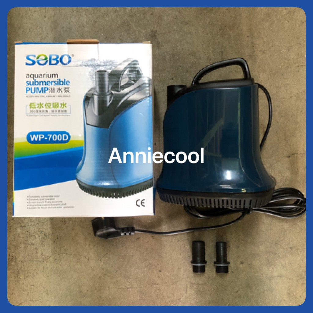 SOBO AQUARIUM SUBMERSIBLE PUMP - WP-700D | Shopee Malaysia
