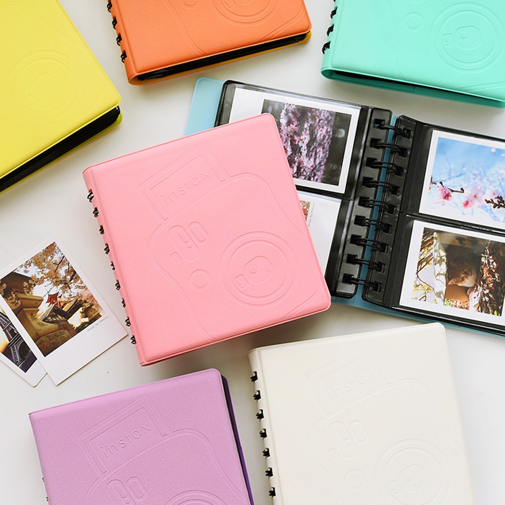 Mini Photo Album 68 Pockets For 3inch Photo Picture Film Instax Mini 7 ...