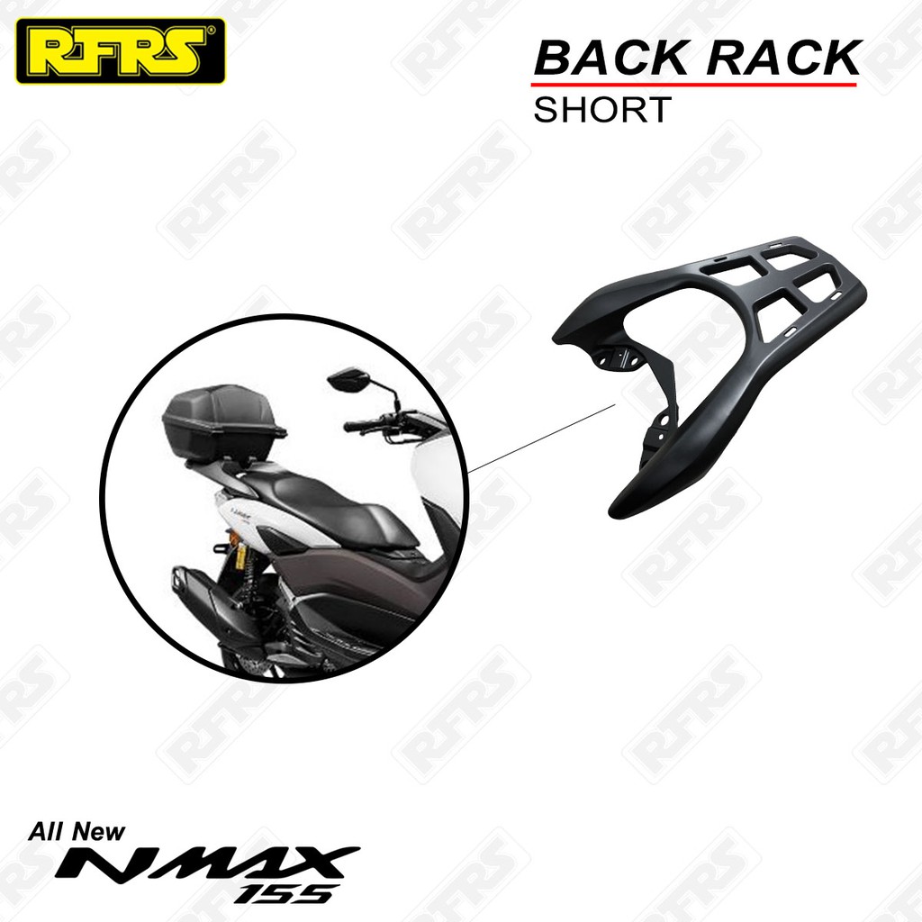 Yamaha NMAX 155 V2 Top Rack Bracket Box Kotak Motorcycle Rak Pemegang ...
