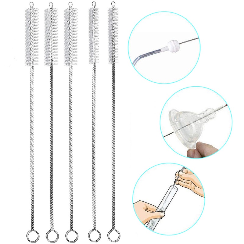 Kitchen Nylon Bottle Straw Household Cleaning Brush Set/ Bristle Kit ...