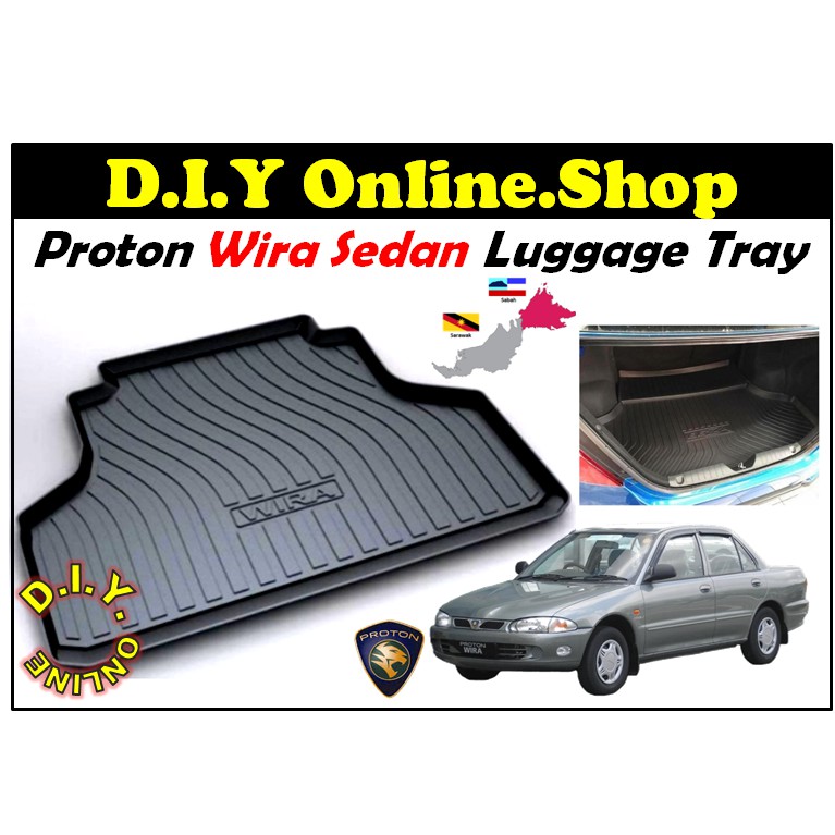 PROTON WIRA SEDAN BOOT TRAY / LUGGAGE TRAY | Shopee Malaysia