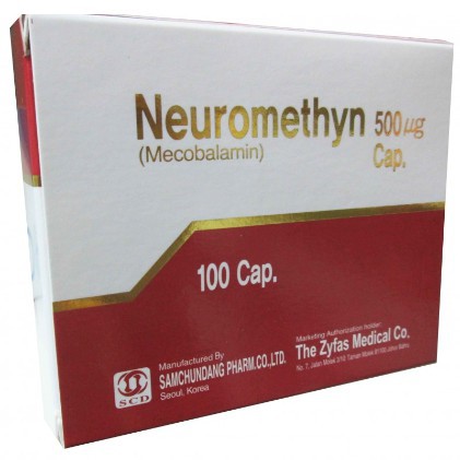Neuromethyn 500mcg [Mecobalamin] Capsule 10 x 10's | Shopee Malaysia