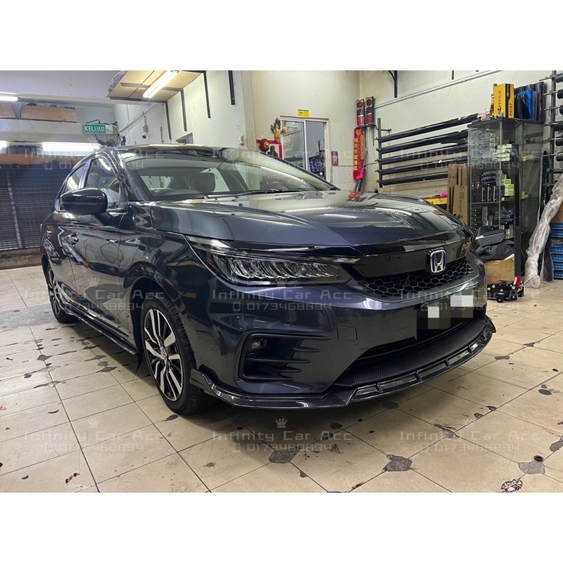 Honda City GN2 2020-2021 / City Hatchback 2022 RS Front Lip Diffuser ...