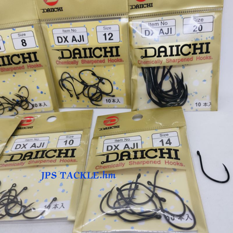 DAIICHI DXAJI hook mata kail Daiichi 8-20 daiichi DX AJI | Shopee Malaysia