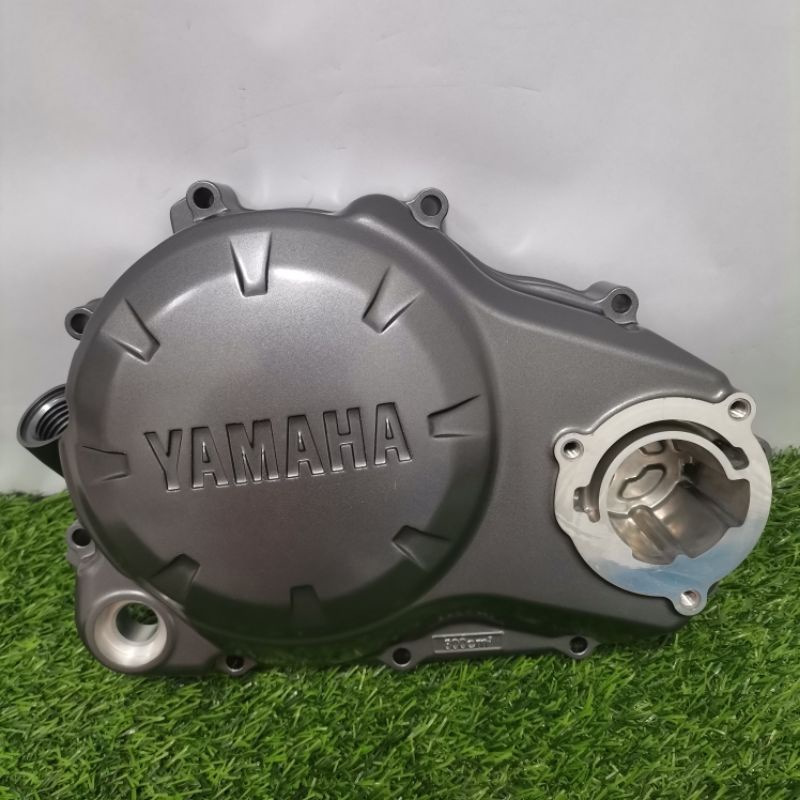 LC135 ES SPARK135 4SPEED HAND CLUTCH ENGINE COVER SILVER MAGNET LH RH ...