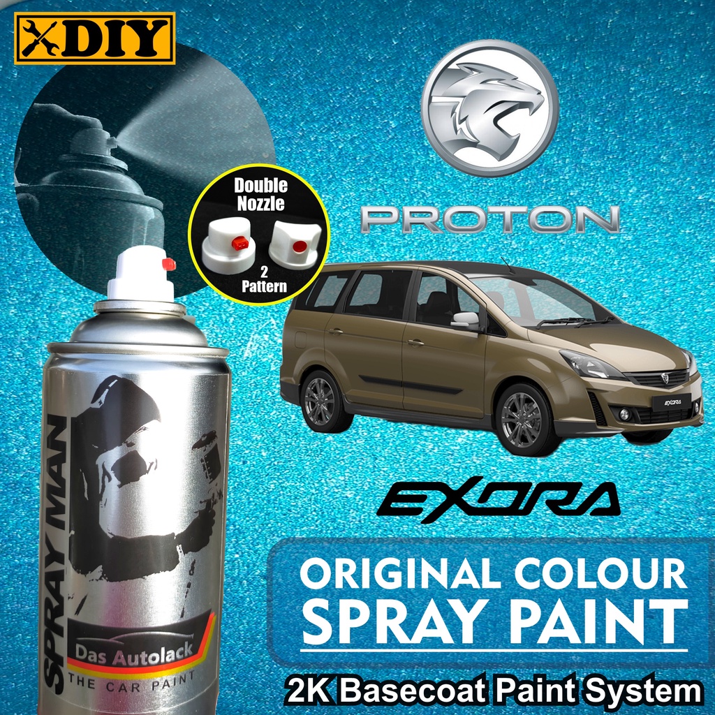 Proton Exora Spray Paint For Touch Up All Original Factory Colours ...