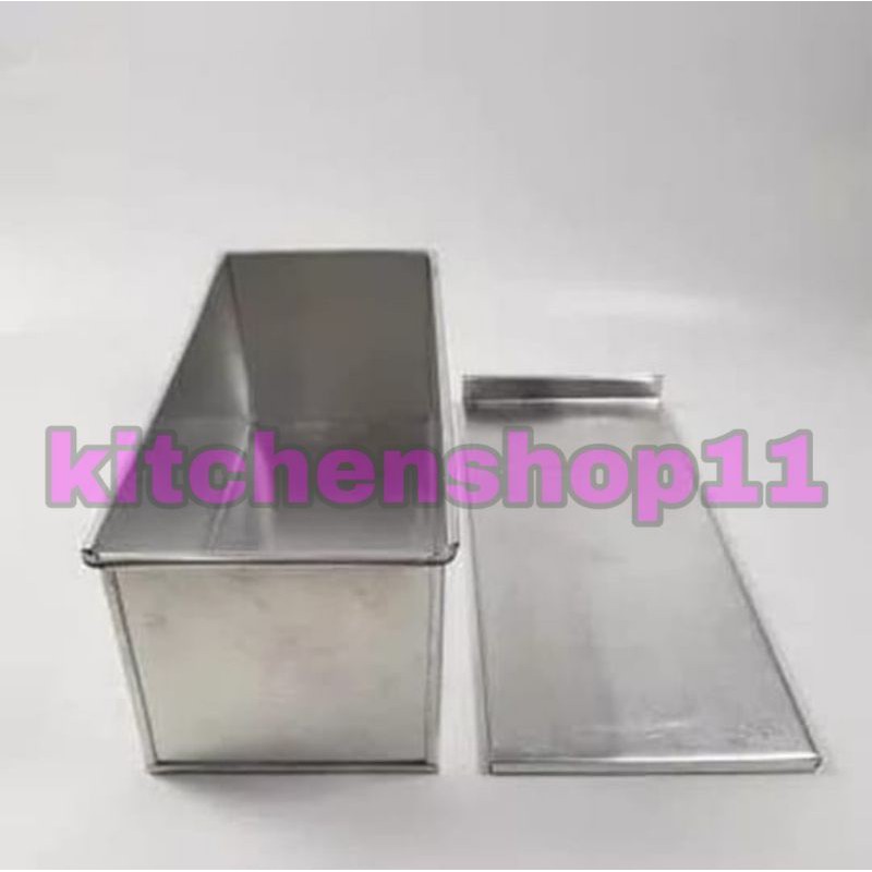 White bread pan / white bread mold + lid | Shopee Malaysia