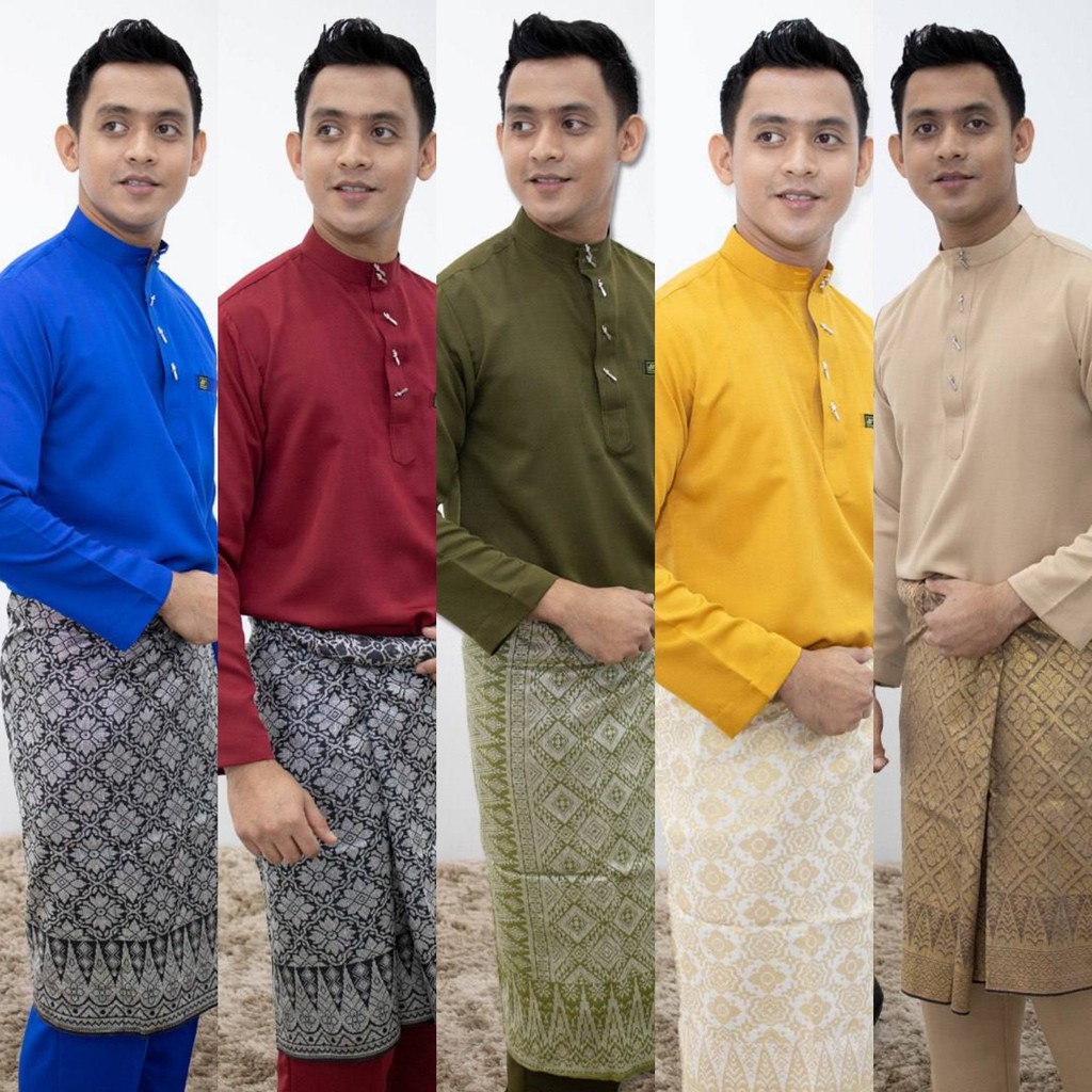 BAJU RAYA 2023 BAJU MELAYU DEWASA S-XXXL ROYAL BLUE, MAROON, OLIVE ...