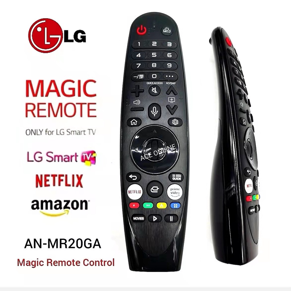 Replacement LG Smart TV Magic Remote Control AN-MR20GA For Selected 2020 LG Smart TVS With voice ...