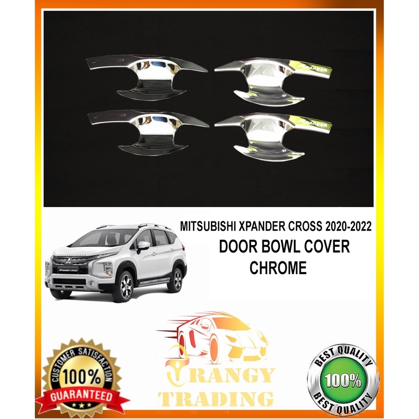 Mitsubishi Xpander Cross 2020 to 2024 V3 Door Bowl Cover Chrome 2021 ...