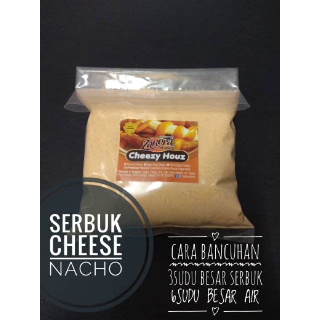 🔥DELICIOUS🔥Cheese Powder 🧀 Dip Sauce - Serbuk KEJU 🧀 Nacho 200g, Senang ...