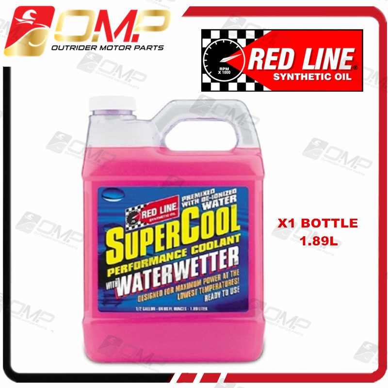 RED LINE SUPERCOOL WITH WATER WETTER COOLANT ADDITIVES COOLING ...