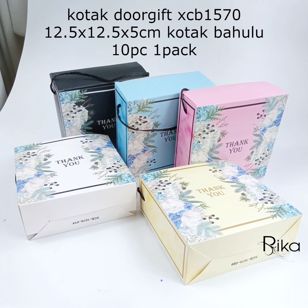 Kotak doorgift 12.5x12.5x5cm XCB1570 kotak kertas hadiah jajan goodies ...
