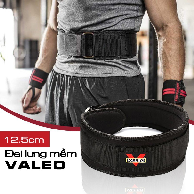 Valeo Soft Belt 12.5cm Version - Supports Gym Back Protection, Weights ...