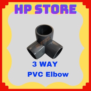 PVC Fitting PVC Pipe Joint Connector 3, 4, 5 Way PVC Elbow Socket Elbow Tee End Cap Penyambung ...