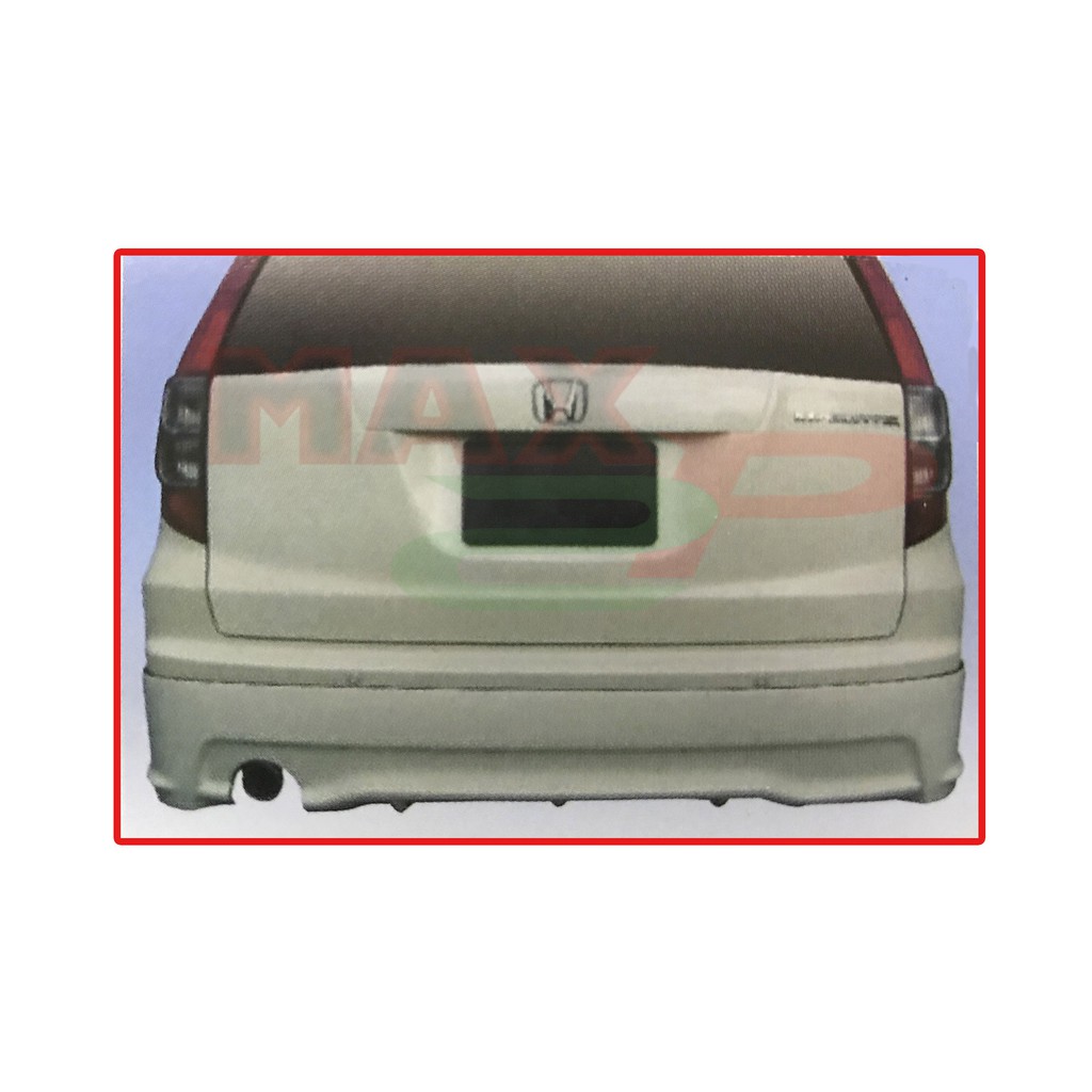 Honda Stream 2nd Gen (2006-2014) MG Rear Back Bumper Skirt Skirting ...