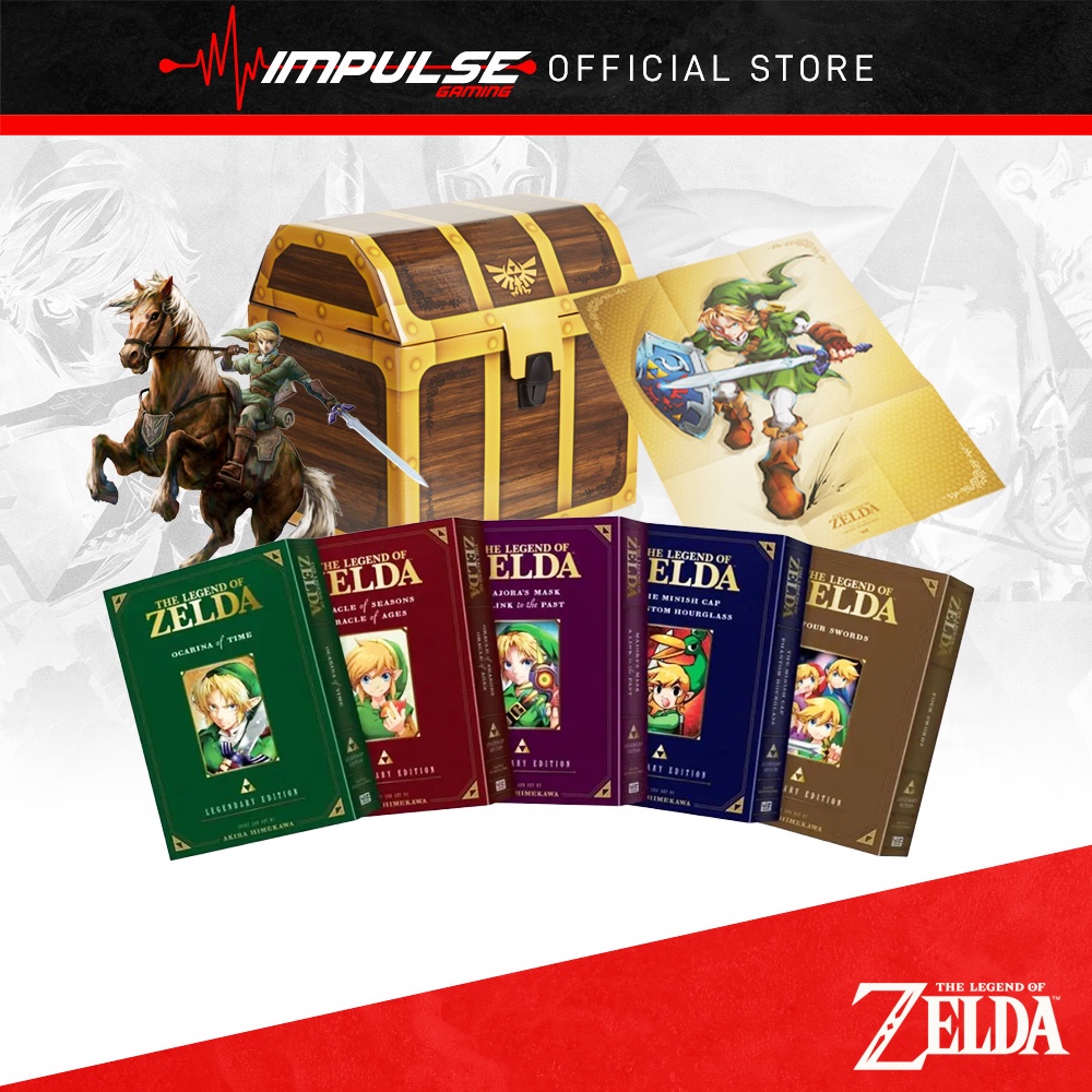 Manga Comic Book The Legend of Zelda Treasure Box Legendary Edition Box ...