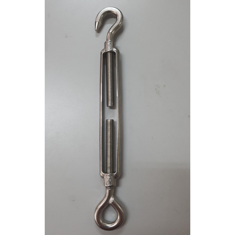 (Ready stock) Stainless Steel Hooks Eye Turnbuckle Wire Rope Tension ...